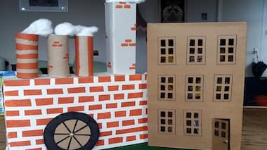 How To Make Your Own Mill Model from Recycled Materials - David ...